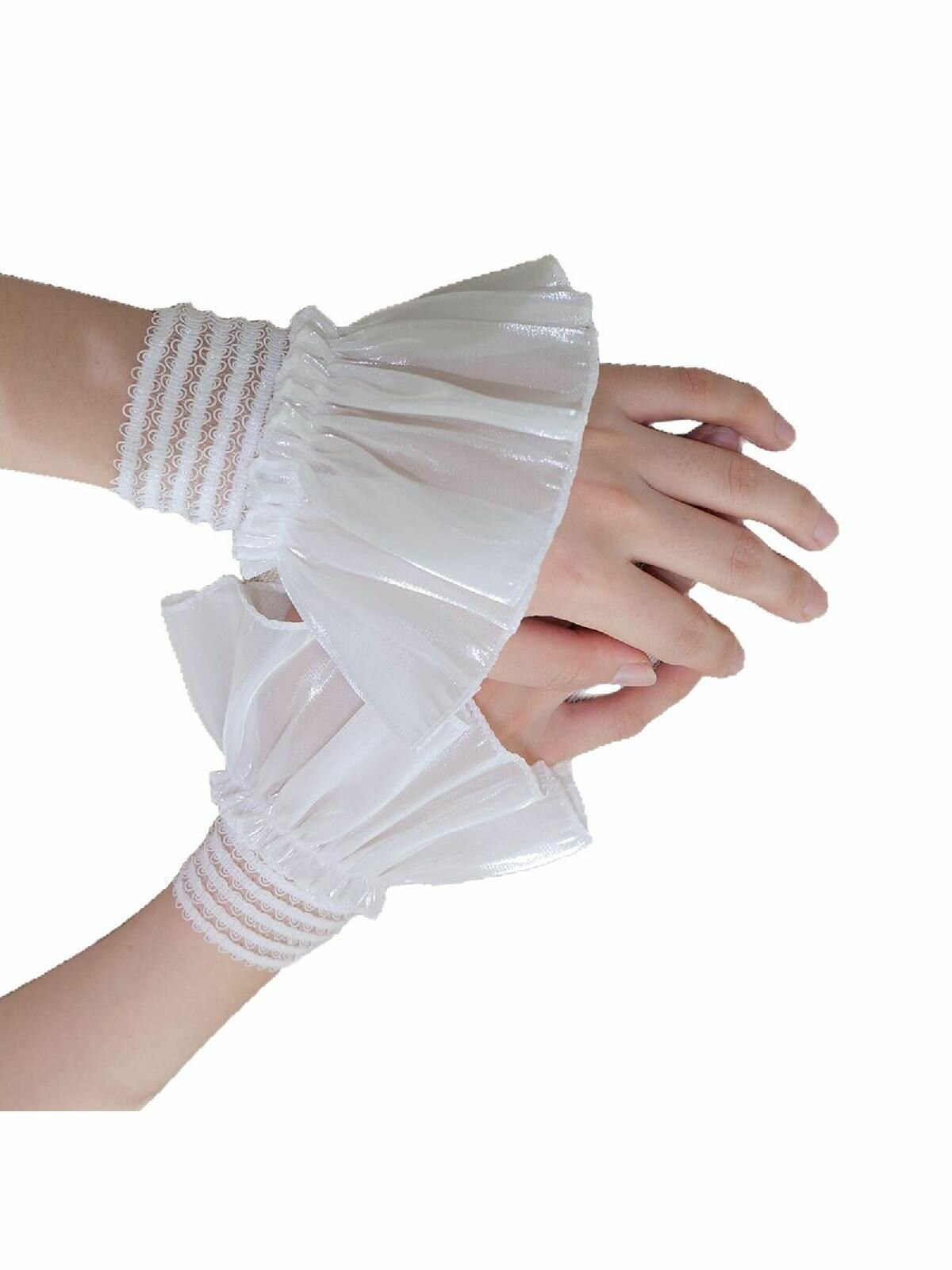 Фальшивые манжеты с цветами