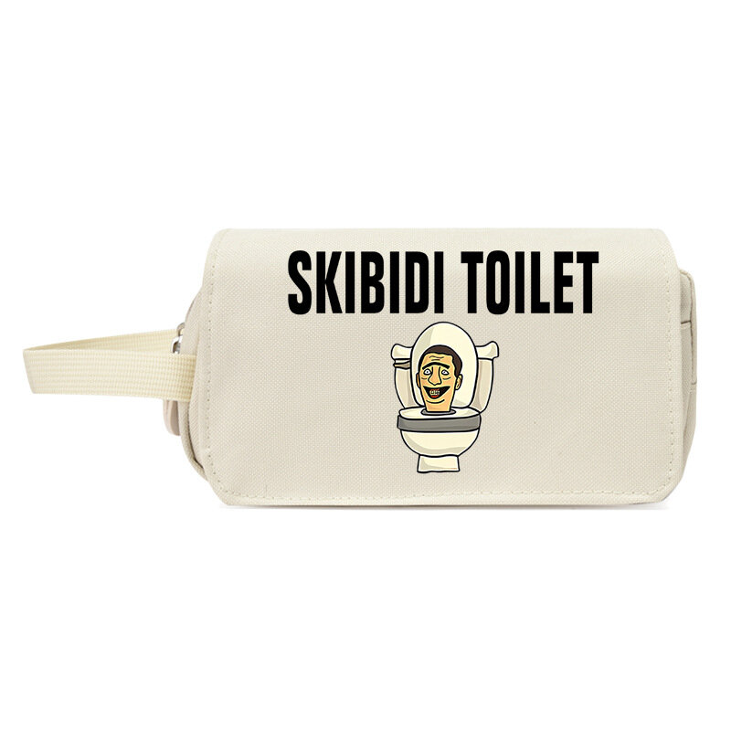 Пенал Skibidi, большая вместимость, 031 белый