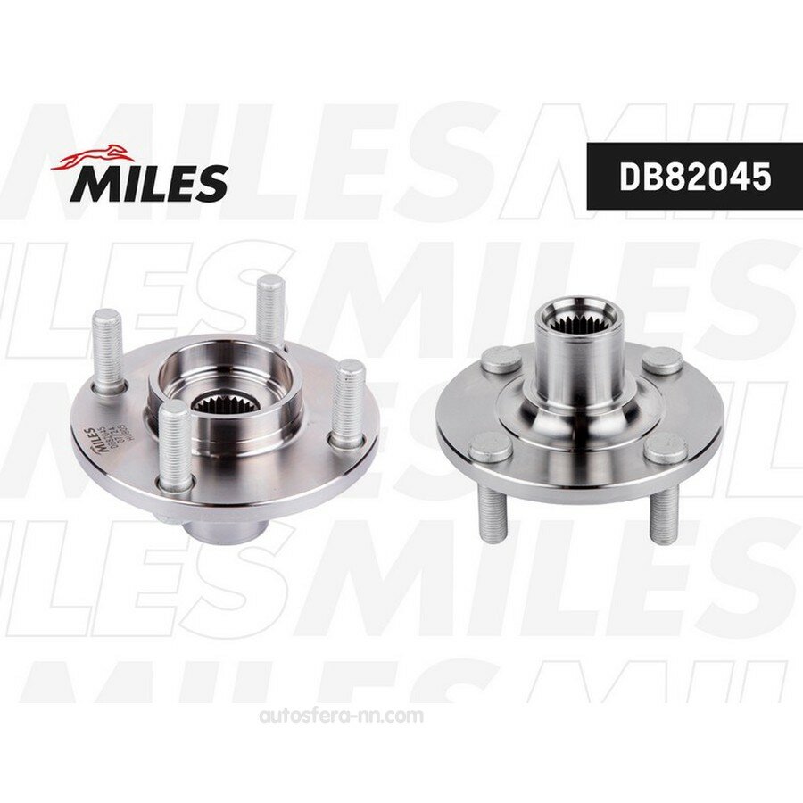 MILES DB82045 Ступица колеса NISSAN MICRA/NOTE 10- пер.