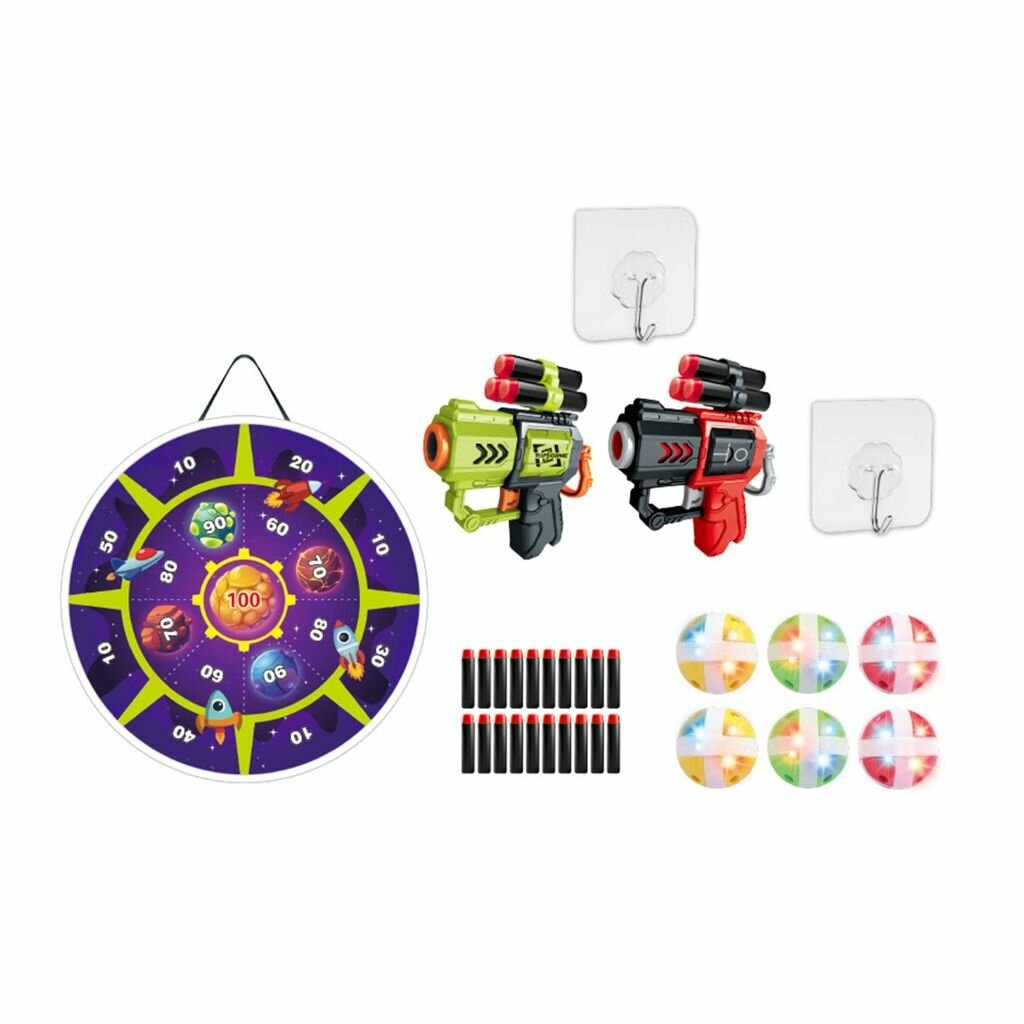 Набор детских досок для игры в дартс в помещении на открытом воздухе, Доска для игры в дартс с подсветкой