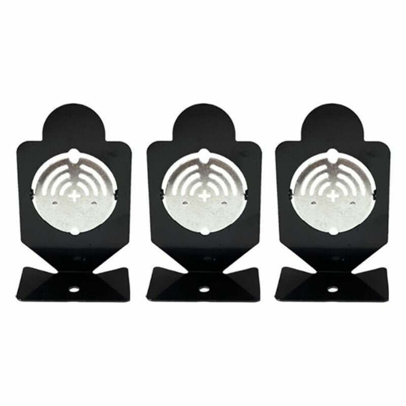 3 шт. Вращающиеся игрушечные мишени для тренировок, маленькие металлические