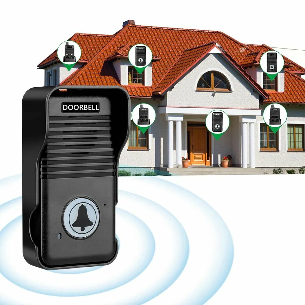 Домофон беспроводной F90, двусторонняя связь, до 500 м на открытой местности