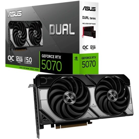 Видеокарта Asus GeForce RTX 5070 DUAL OC 12G