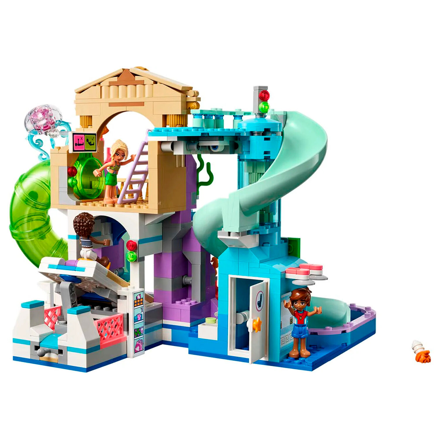 Конструктор LEGO Friends Аквапарк в Хартлейк Сити 42630, 814 деталей