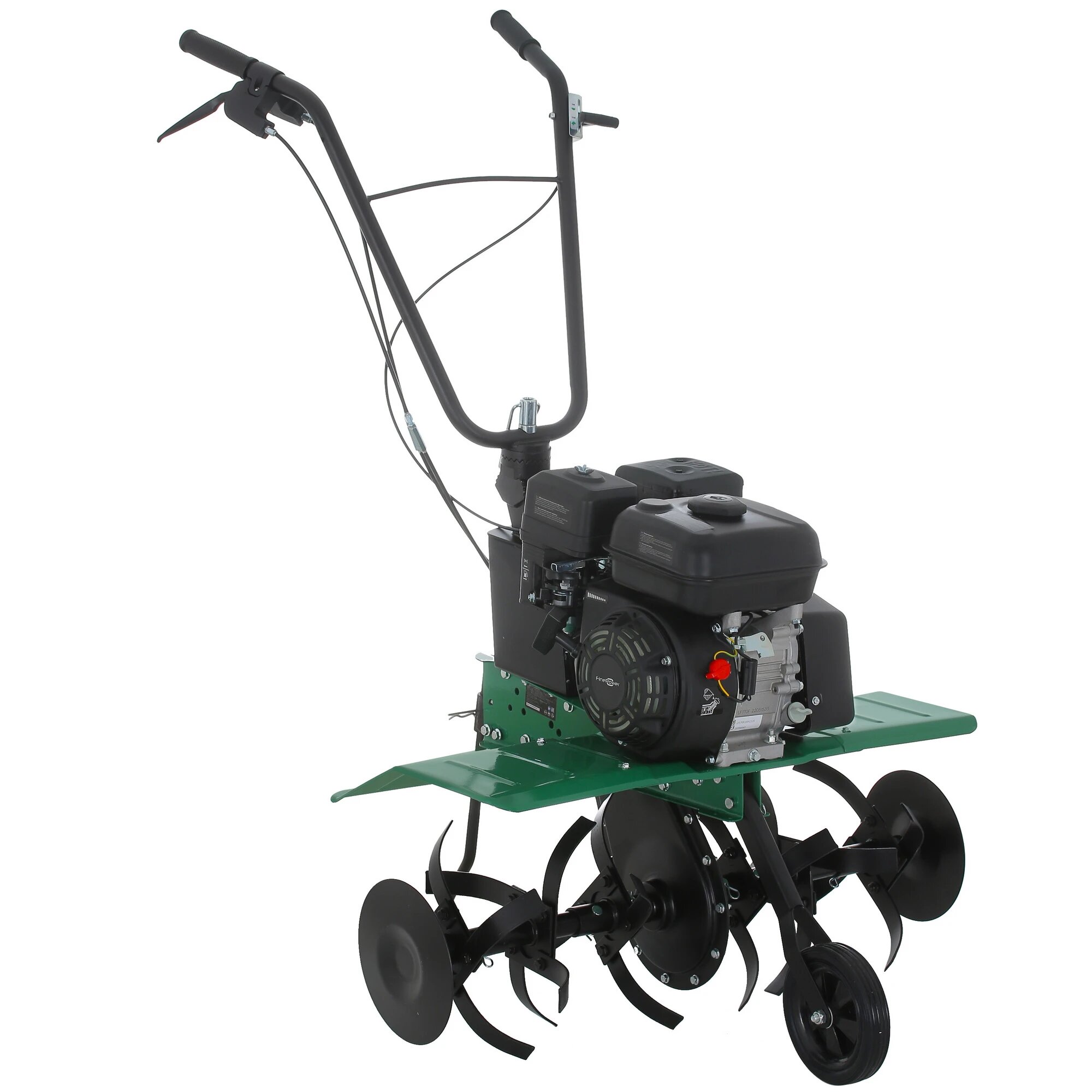 Культиватор FinePower PT85-21FL, бензиновый, 4-тактный двигатель, ширина обработки 85 см
