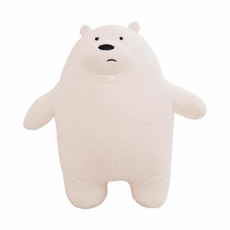 Мягкая игрушка We Bare Bears мишка Гризли 25 см / подушка обнимашка подарок для ребенка мальчику и девочке