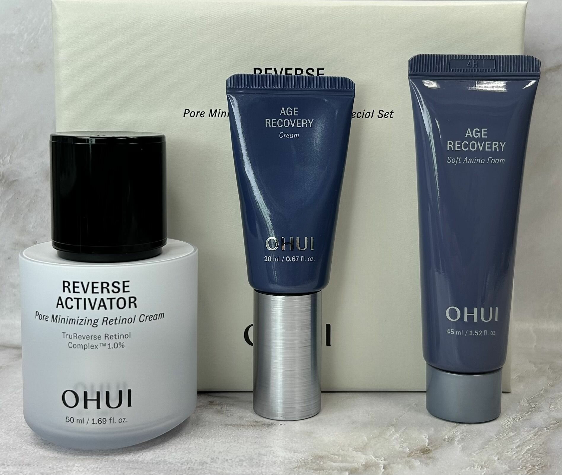 Крем с ретинолом в наборе O HUI Reverse Activator (50 мл)