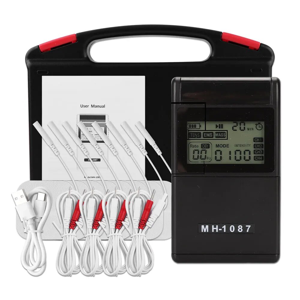 SALORIE EMS TENS Unit Machine для тела black B - EMS TENS