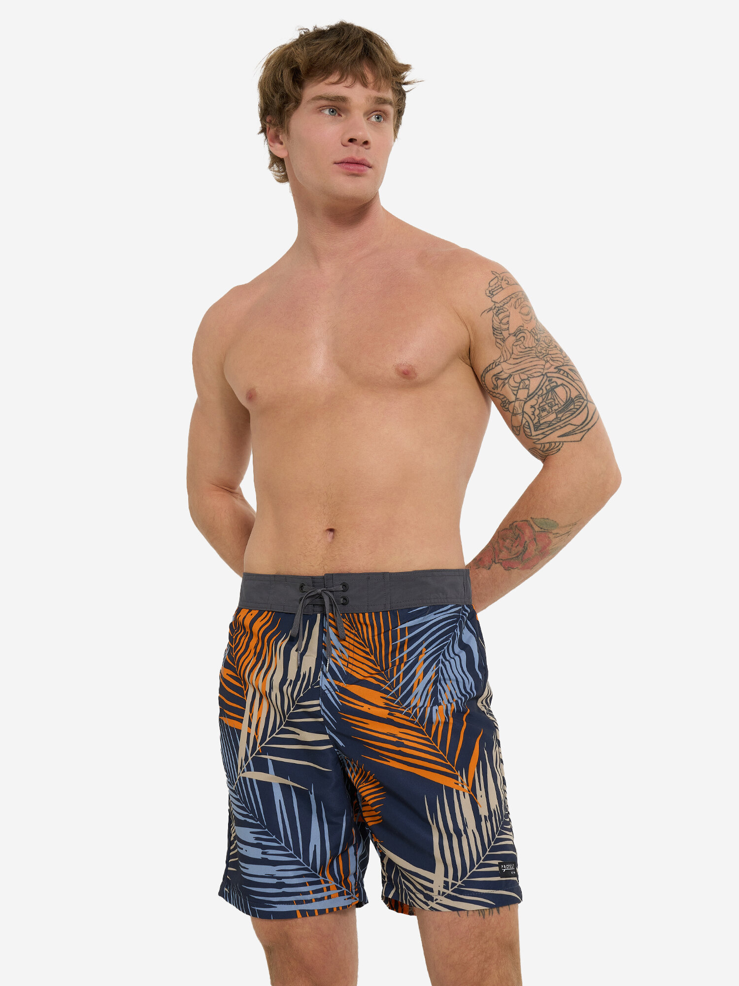 Шорты спортивные Protest SS25 Male AOP Boardshorts