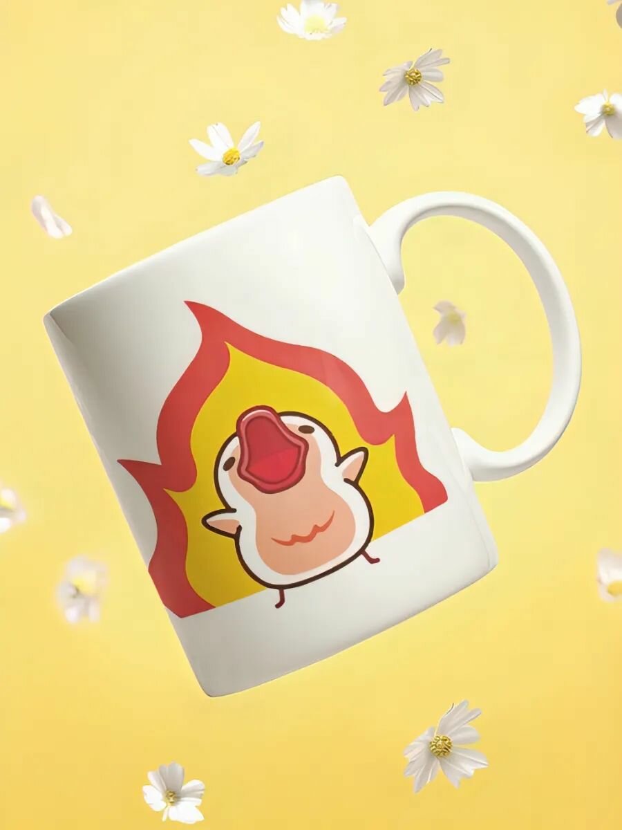 Кружка подарочная злая утка, 330 мл