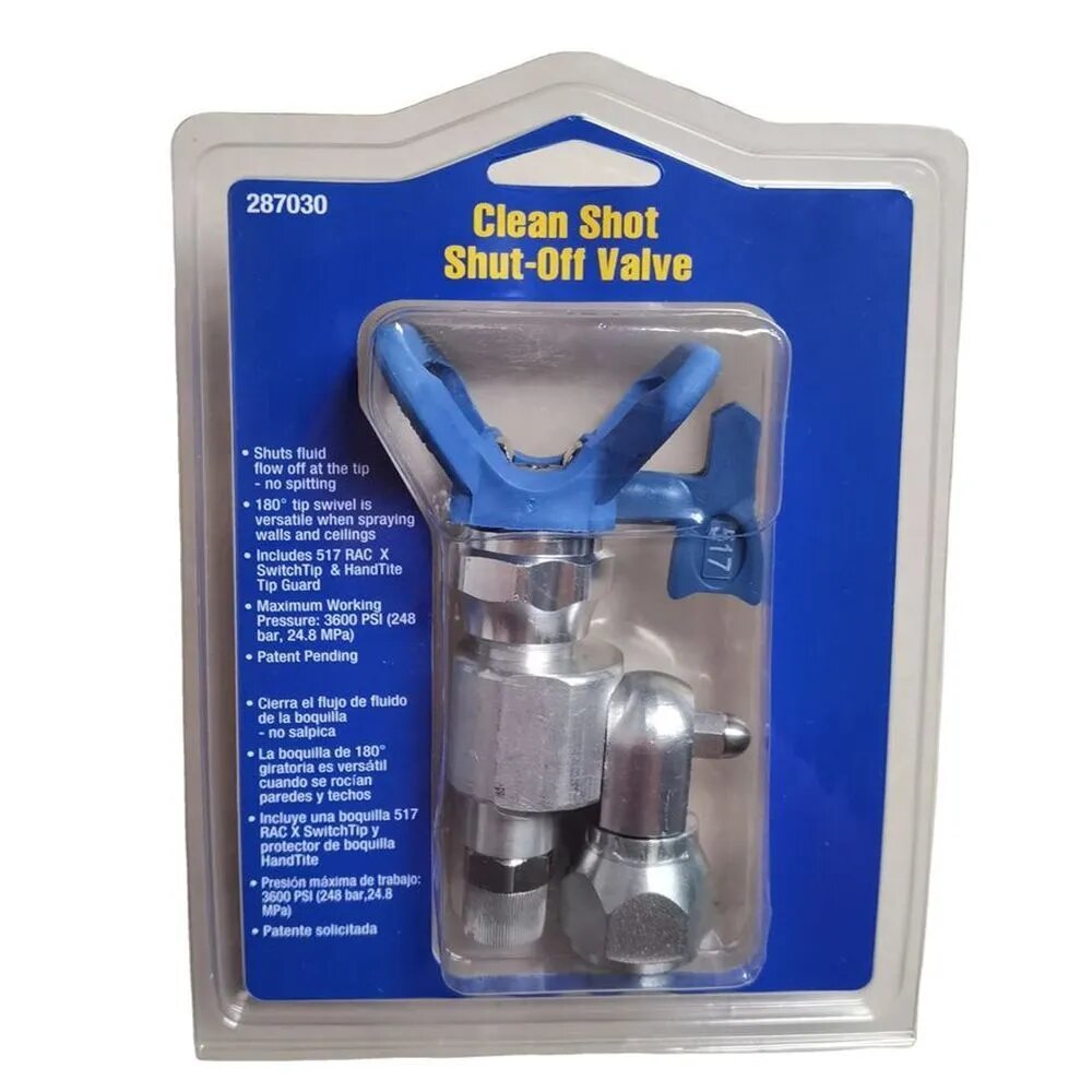 CleanShot клин шот. Поворотное устройство с запорным клапаном 7/8" Clean Shot клиншот арт. 287030