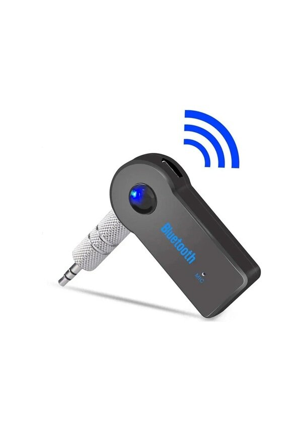 В 1 беспроводной Bluetooth-приемник-передатчик Bluetooth-адаптер-донгл 3,5 мм, черный
