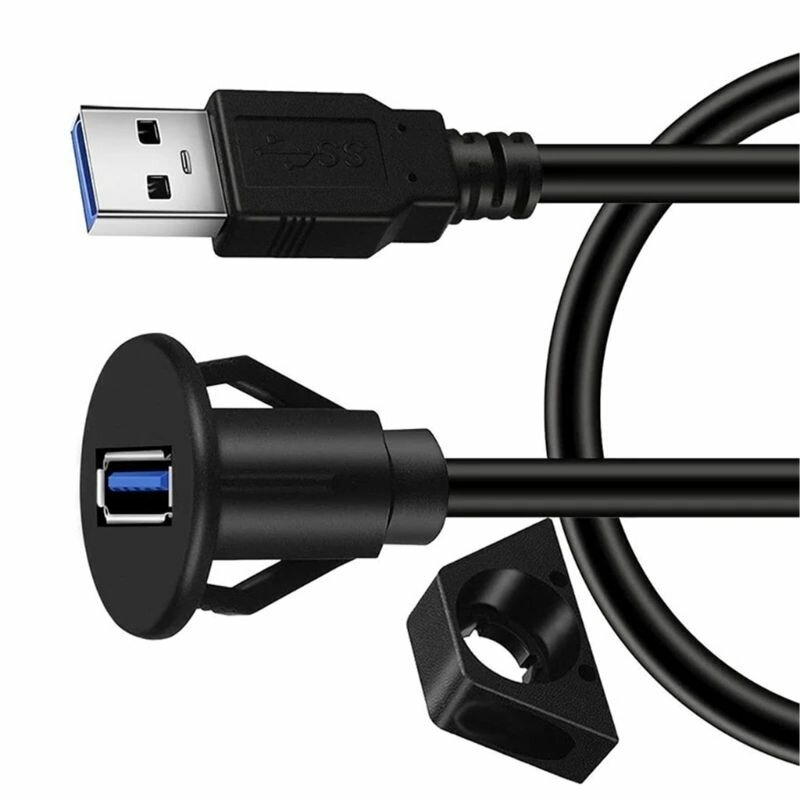 Встроенный кабель расширения USB от мужчины к женщине 1 метр