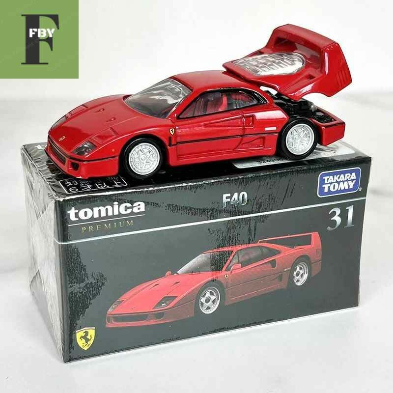 Машинка TAKARA TOMICA TOMY TP31 Ferrari F40 Red черный ящик Premium Die-cast Alloy Car Model Toy GiftFBY
