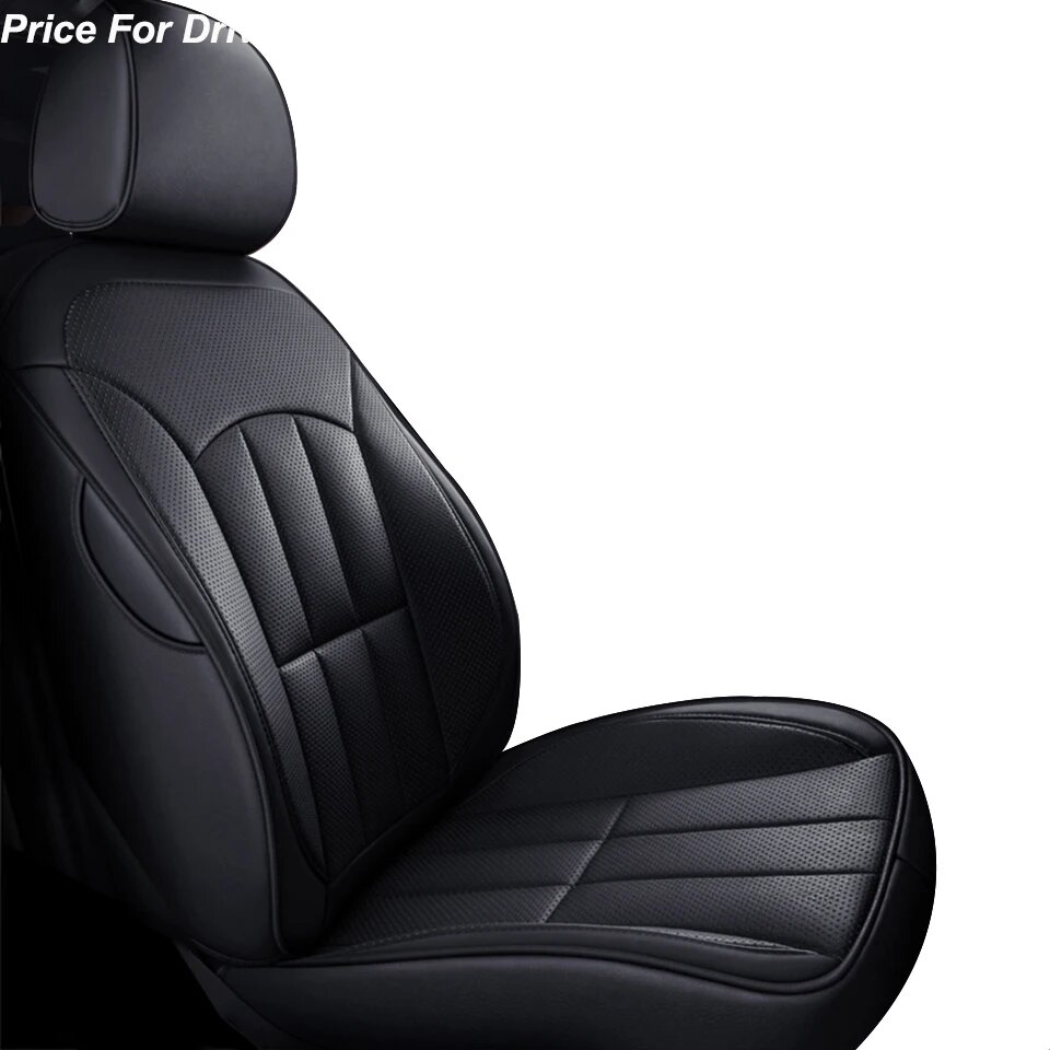 Кожаный чехол на автомобильное сиденье для Kia Sportage 2022 2012 2014 2015 Rio 3 Cerato Sorento Optima Stinger Niro аксессуары 1 PCS