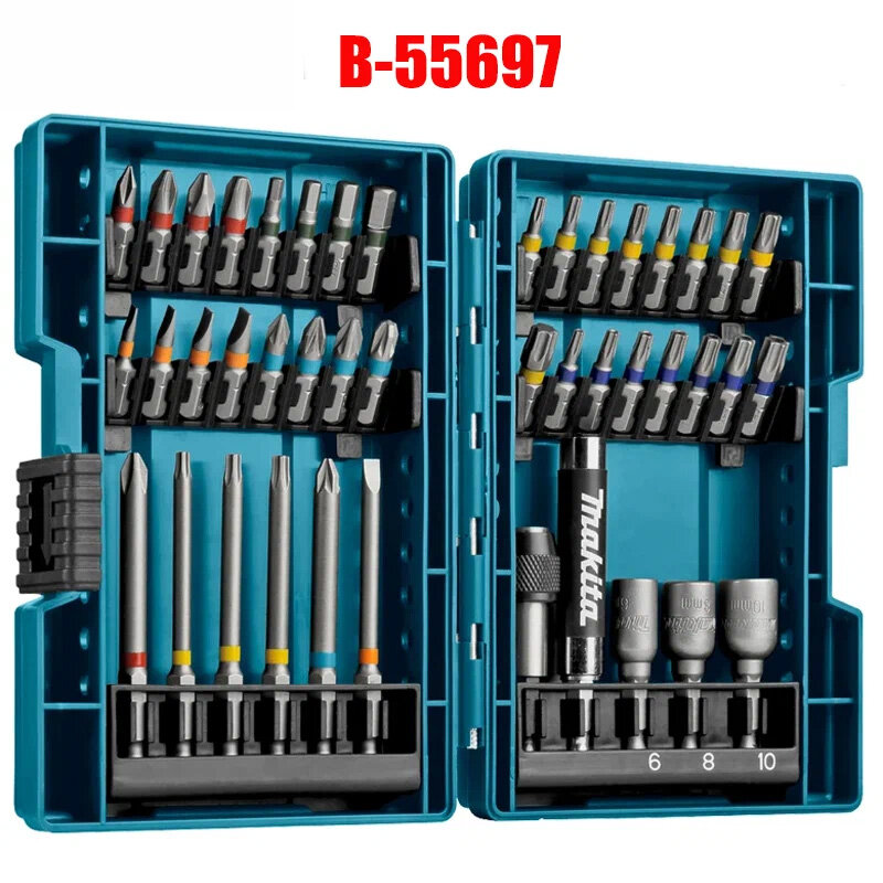 Набор винтовых бит B-55697, 43 шт, аксессуары для электроинструментов