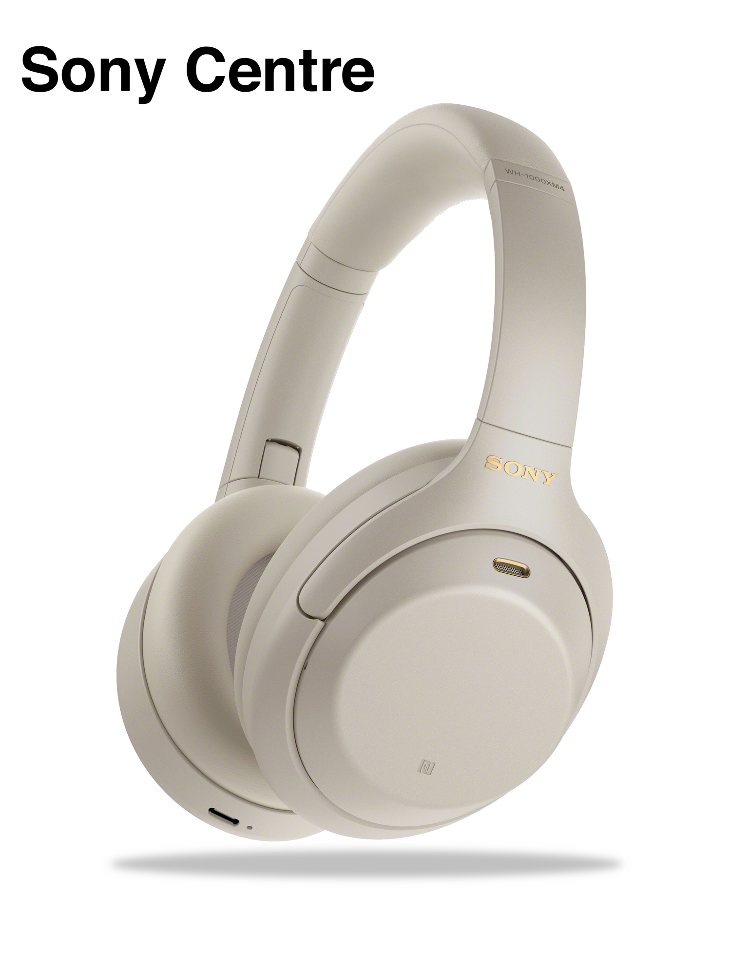 Наушники Sony WH-1000XM4 беспроводные премиум-класса с шумоподавлением серебристые