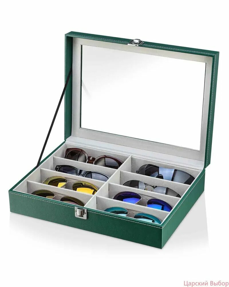 Универсальная шкатулка для хранения очков и украшений
