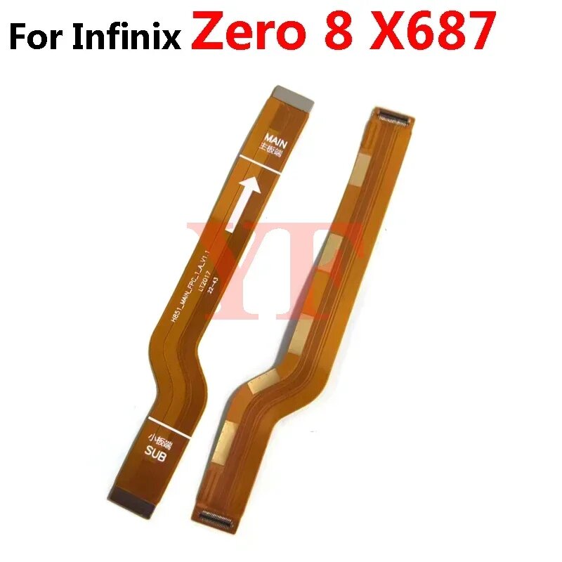 Для Infinix Zero X Pro 20 30 5G Neo 8i X687 X6810 X6811 S4 S5 Pro X6815 X660 X6821 Разъем основной платы ЖК-дисплей Гибкий кабель Zero 8 8i X687 Main