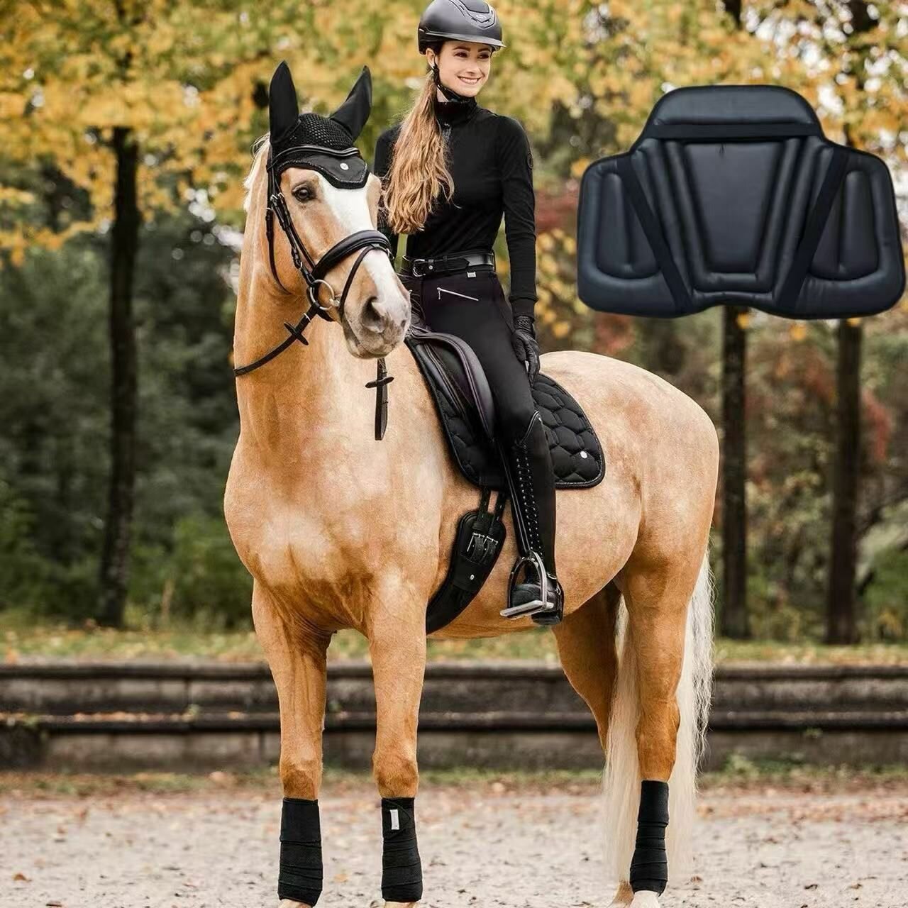 Амортизатор Под Седло Лошади Вальтрап Для Конного Спорта