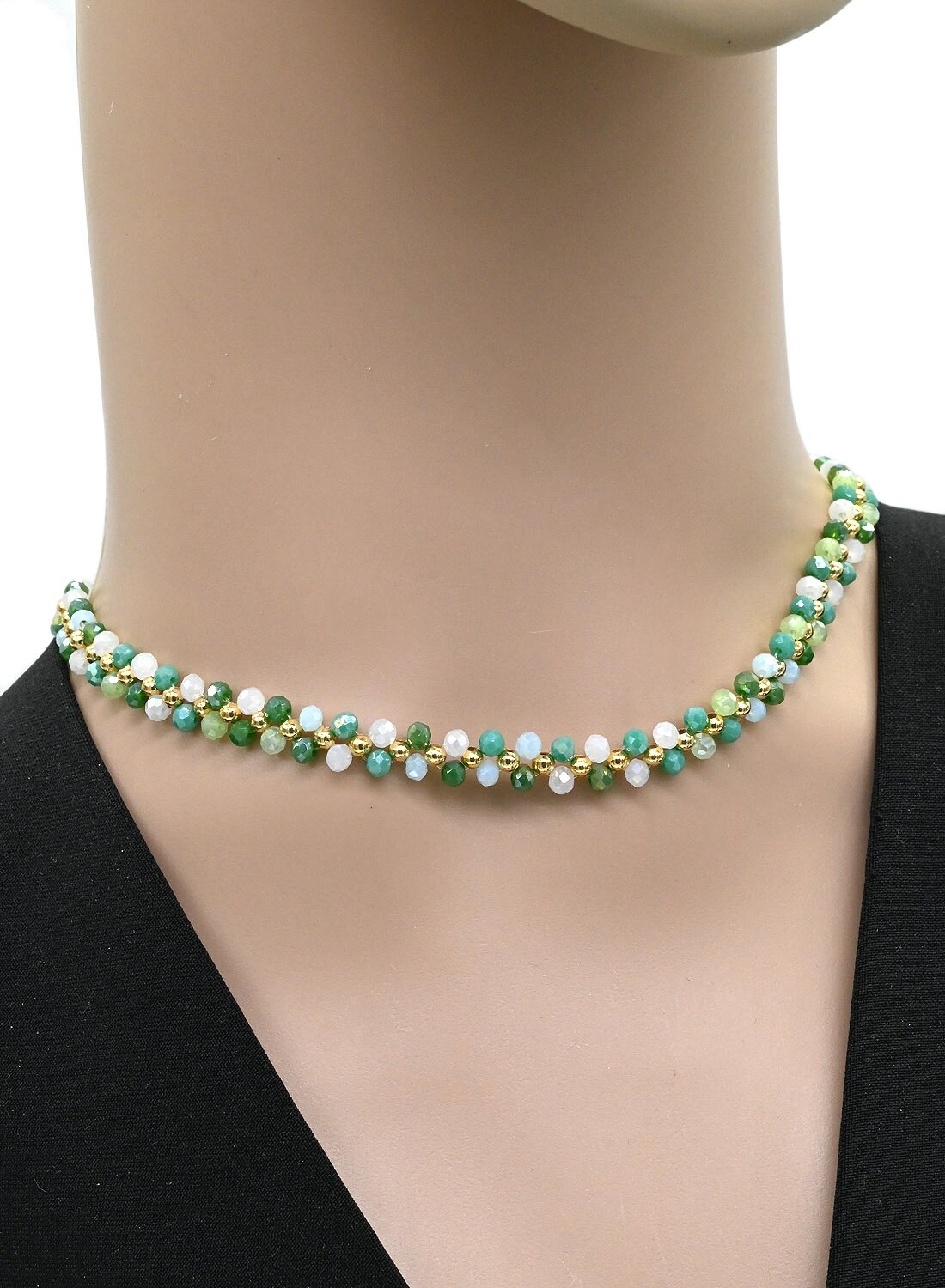 Чокер, циркон