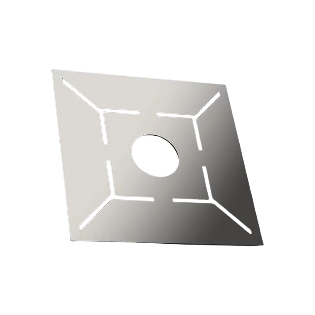 Линейка позиционирования керамической плитки из нержавеющей стали треугольная линейка в форме цветка линейка для слива пола инструменты каменщика