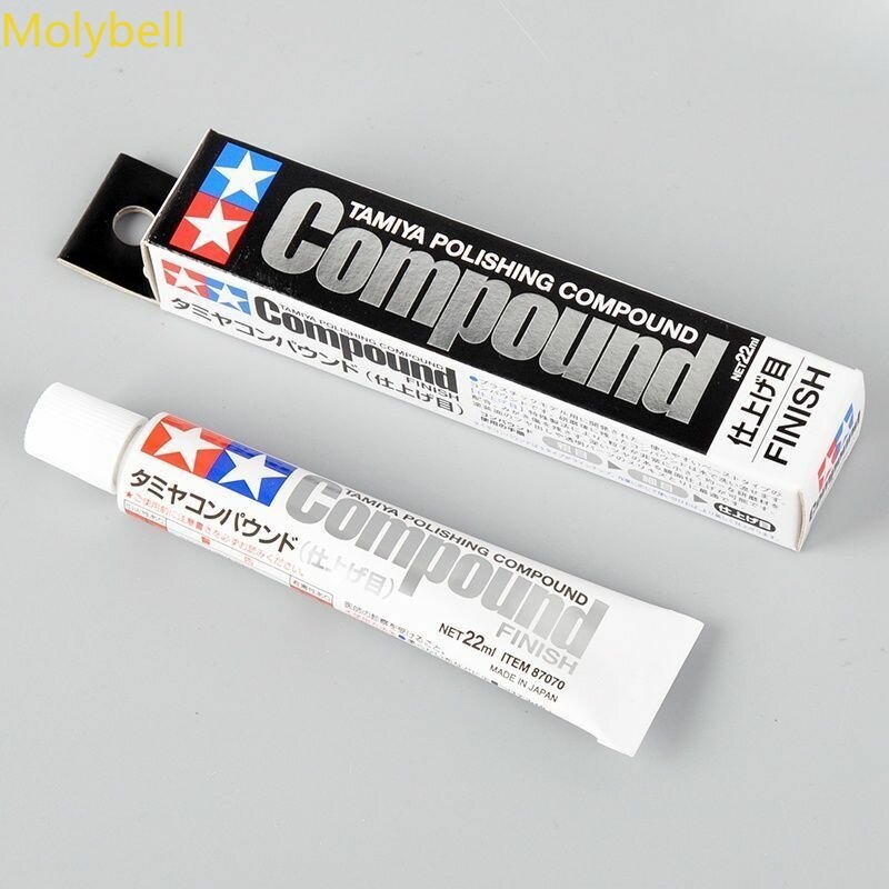 Tamiya Шлифовально-полирововчная паста (Finish) для окончательной шлифовки и полировки