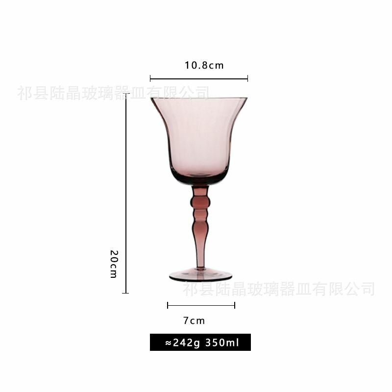 Ретро-бокал для красного вина, бокал для синего вина