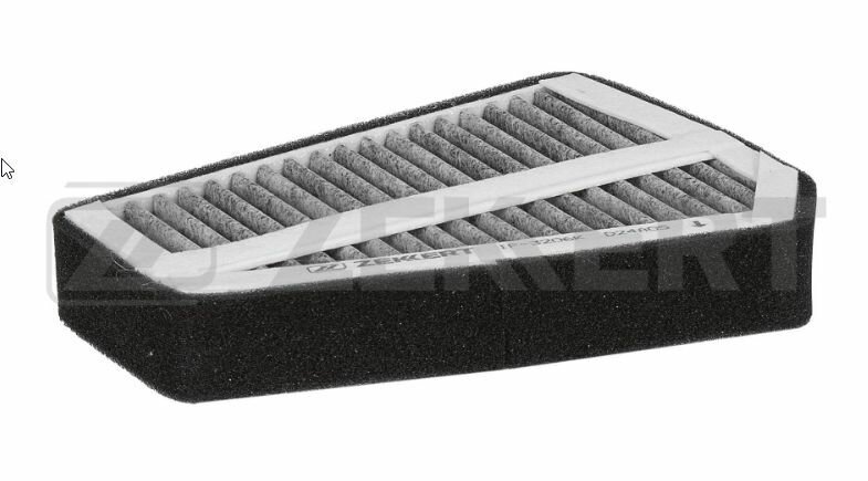 Фильтр салонный, угольный. Zekkert. Chevrolet Lanos Daewoo Lanos ZAZ Chance.