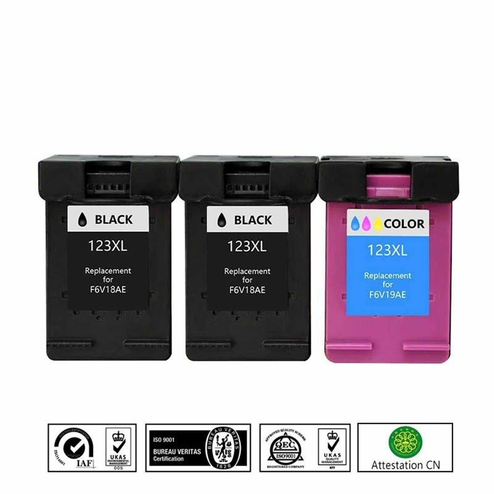 Картридж HP 123 / HP 2130 / HP 123 XL,(Чёрный/2 , Цвет/1)