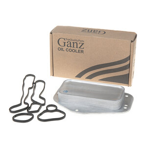 Радиатор масляный (маслоохладитель) с набором прокладок (3шт.) GANZ арт. gif07131