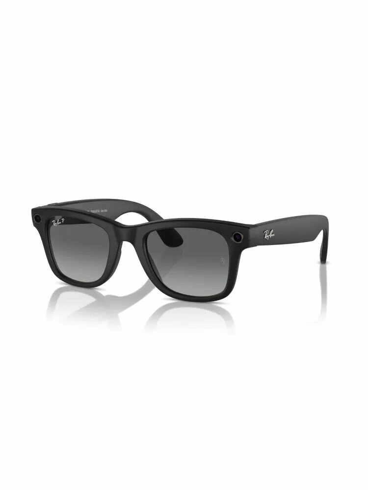 Умные очки Ray-Ban Wayfarer (RW4006) 50 размер, Matte Black, Polar Gradient Graphite (601ST350)