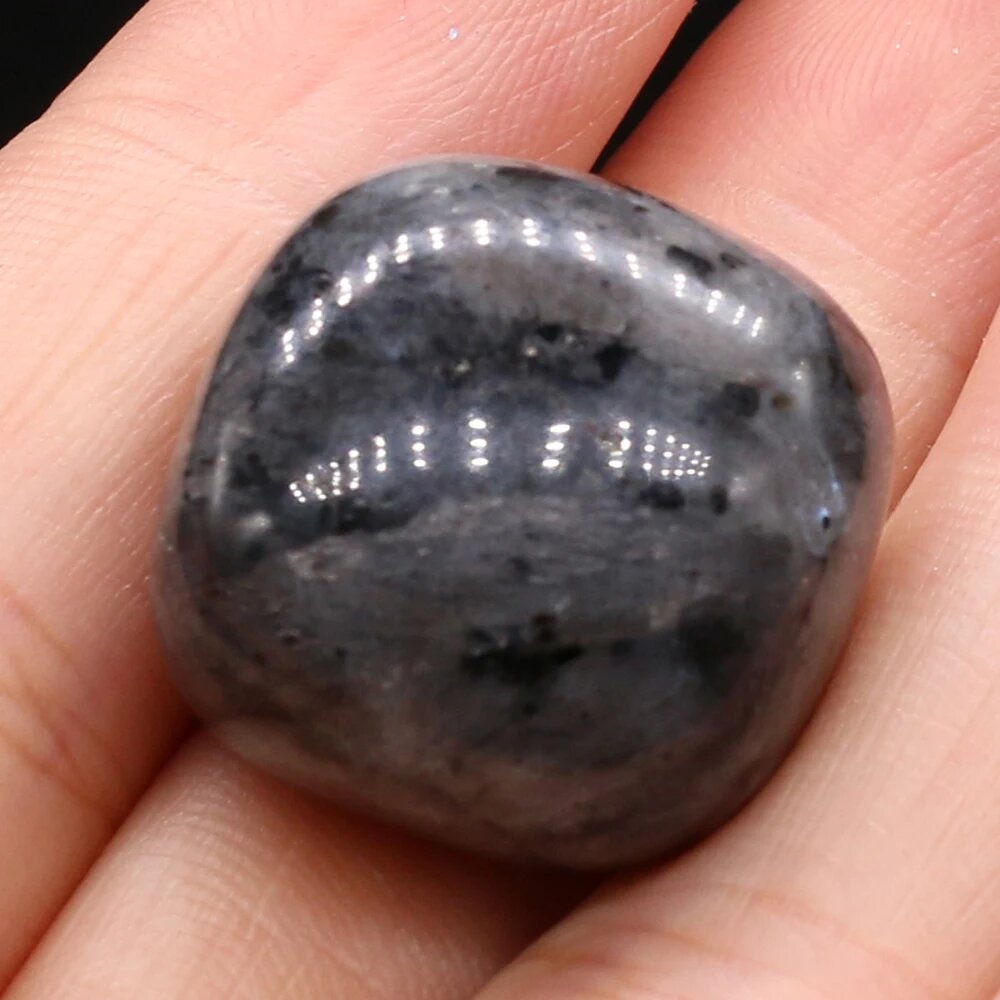 Натуральный камень аметист лазурит для декора Black Flash Labrador