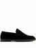Лоферы FORSA Suede loafers, размер 44, black/black