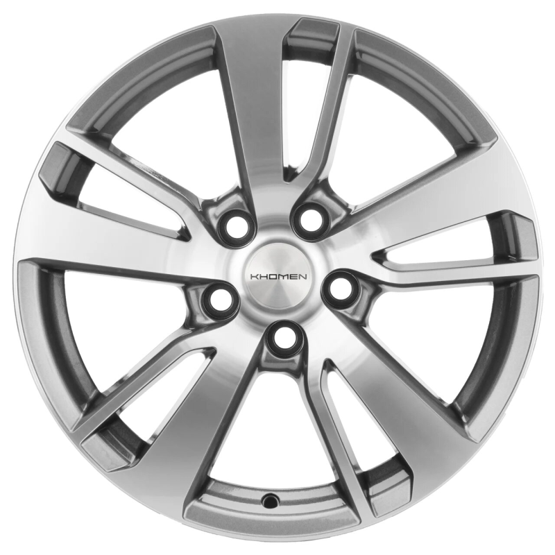 Диск колесный Khomen Wheels KHW1704 (Outlander) 7,0x17 5x114,3 Dia67.1 ET38 цвет Gray-FP