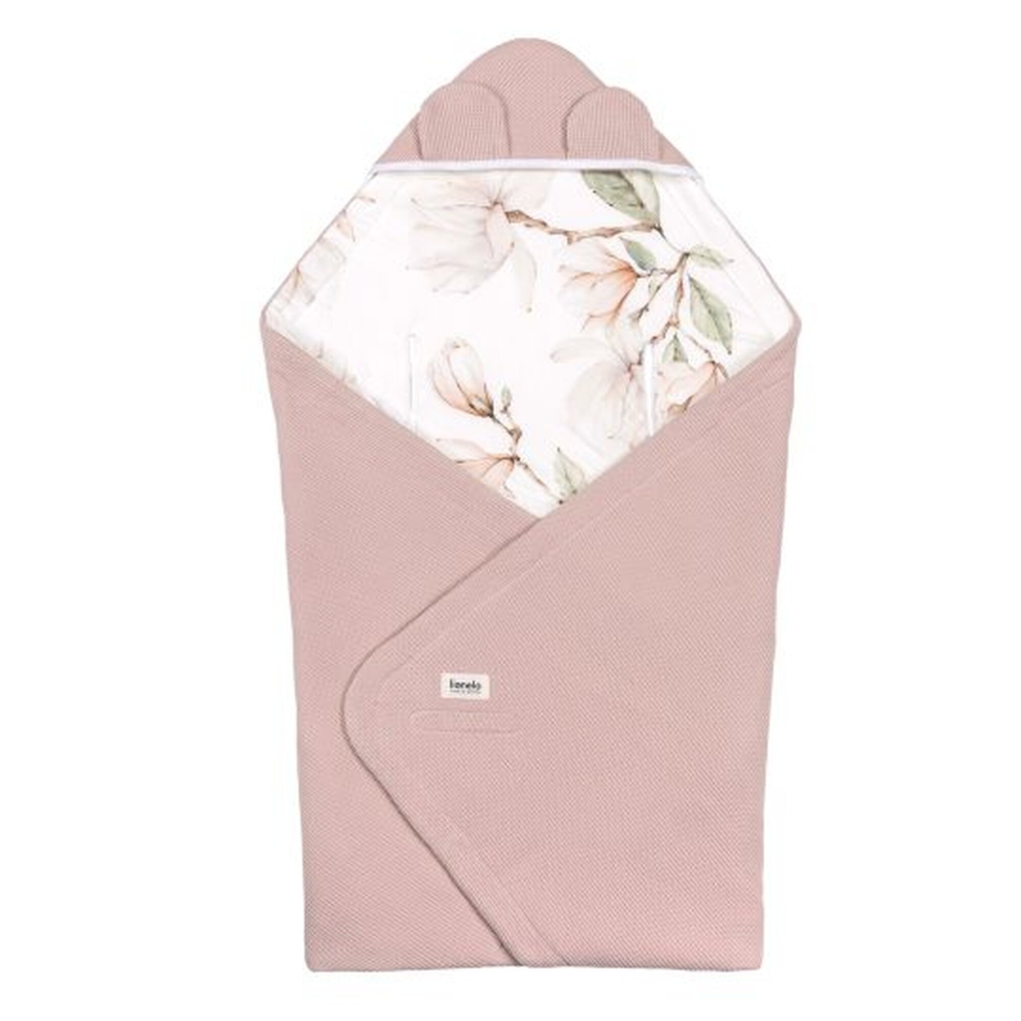 Детское одеяло для автолюльки Lionelo Travel Swaddle Blanket Beige Magnolia