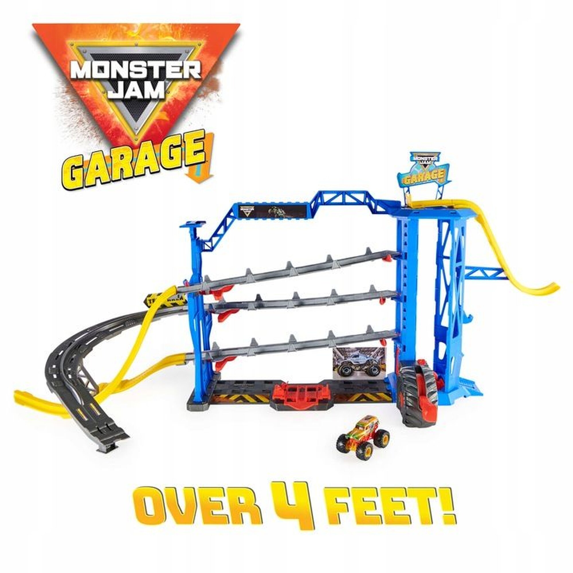 Игрушечный трек Monster Jam Garage 6060879, световые и звуковые эффекты