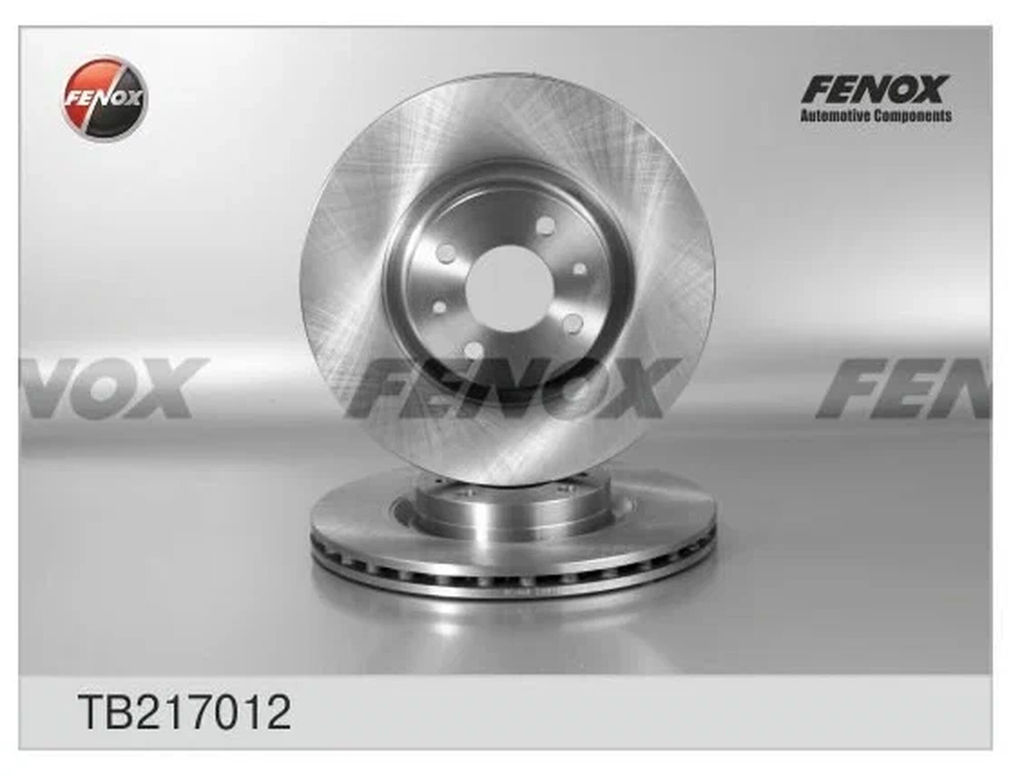 Тормозной диск FENOX TB217012, для Fiat Doblo, передний, вентилируемый