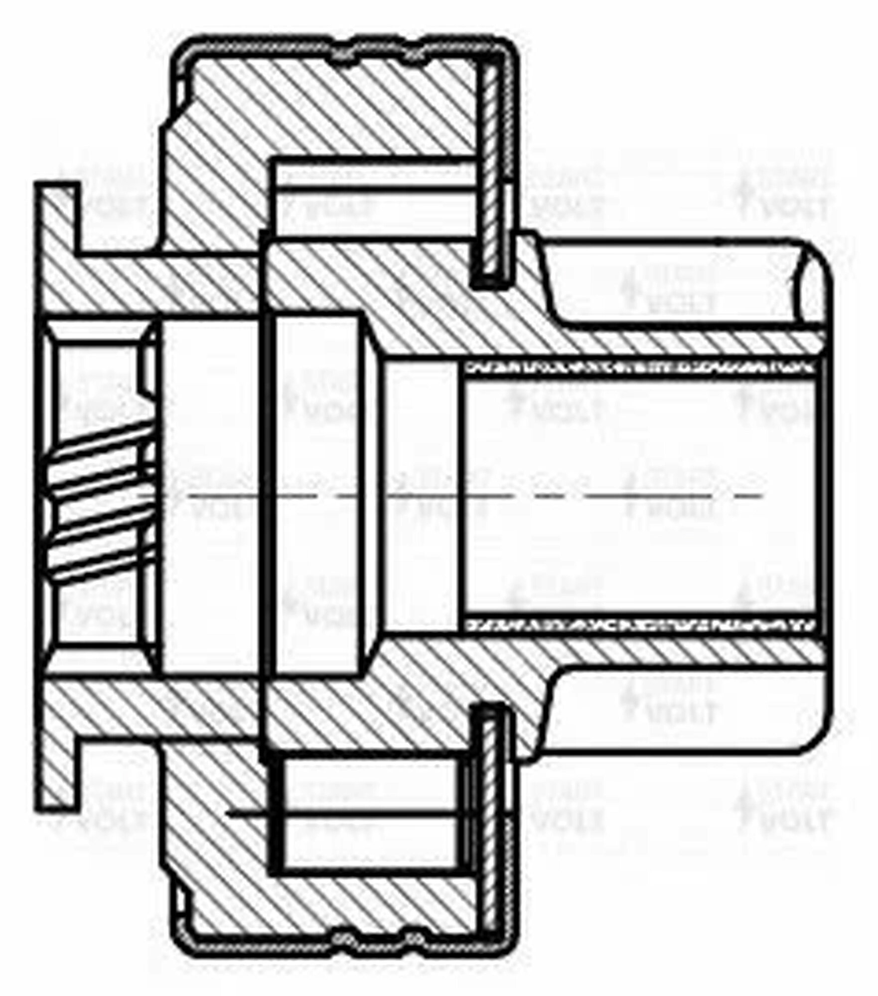 Привод стартера (бендикс) для а/м Chevrolet Cobalt (11-) 1.5i (тип Delco), STARTVOLT VCS0516