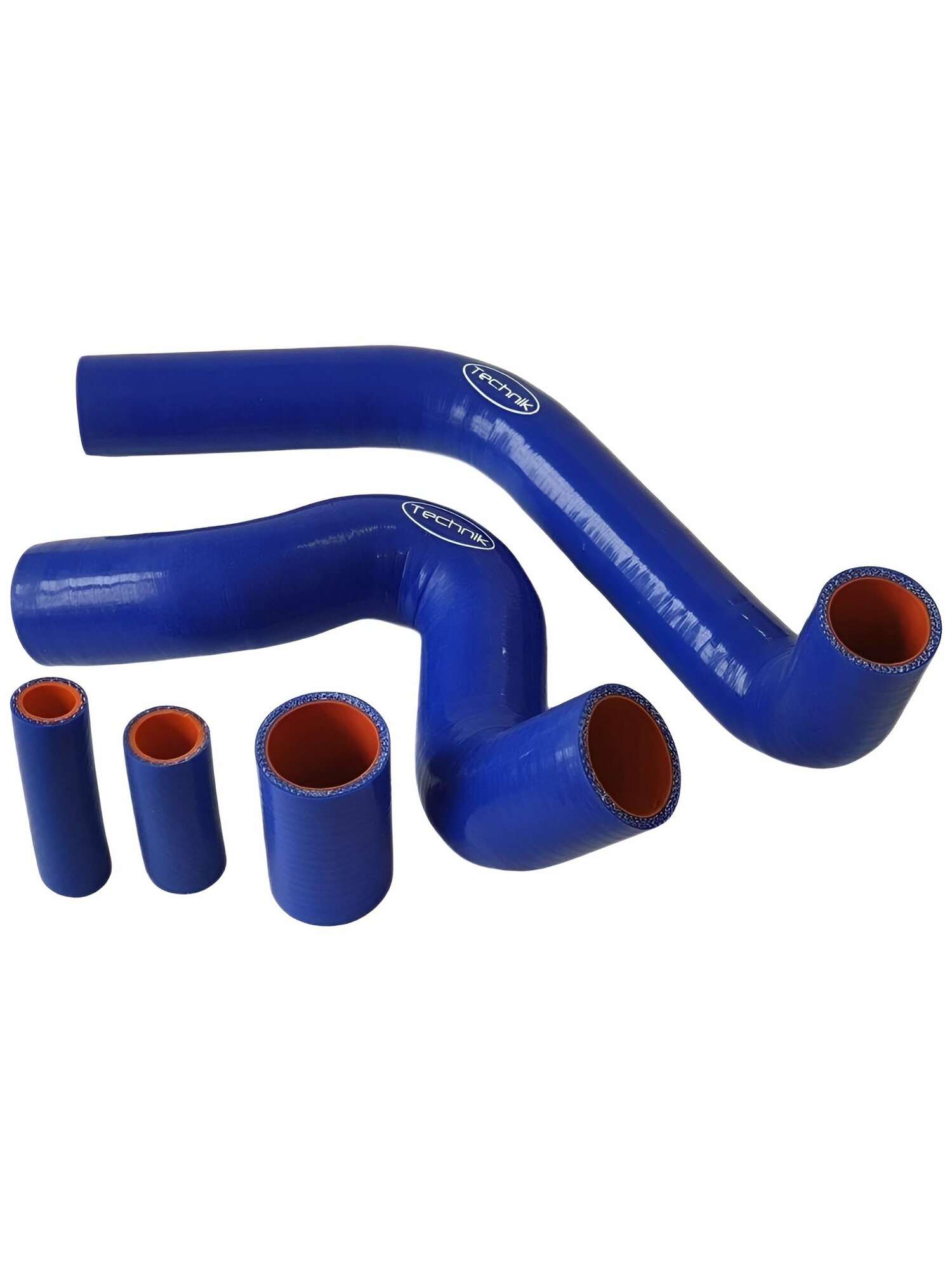 Комплект патрубков радиатора силикон для УАЗ 3163 патриот (дв.409) с кондиционером (5 шт)