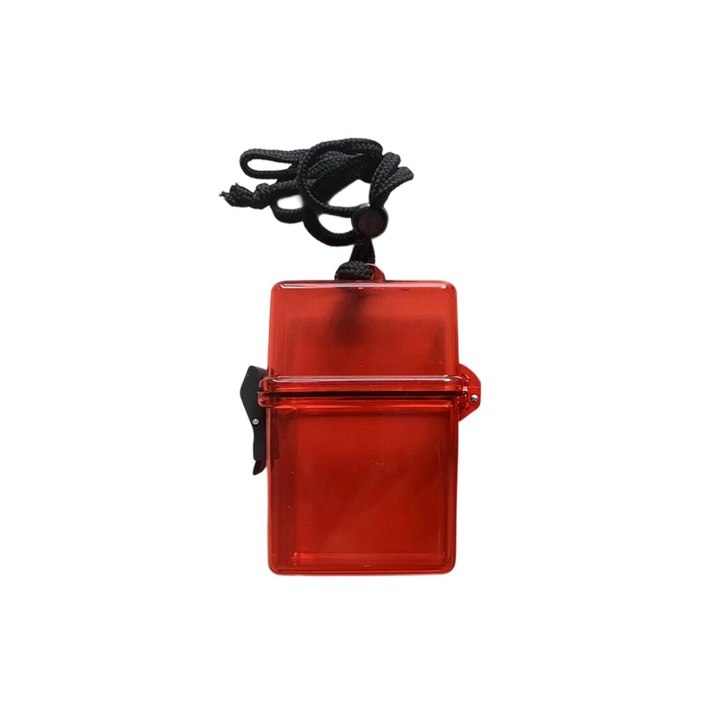 Пляжный резервуар водонепроницаемая коробка для плавания герметичная коробка-красный