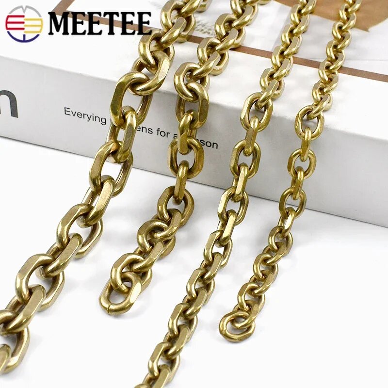 Металлическая цепочка 50 см, цвет 2.5x9x11mm