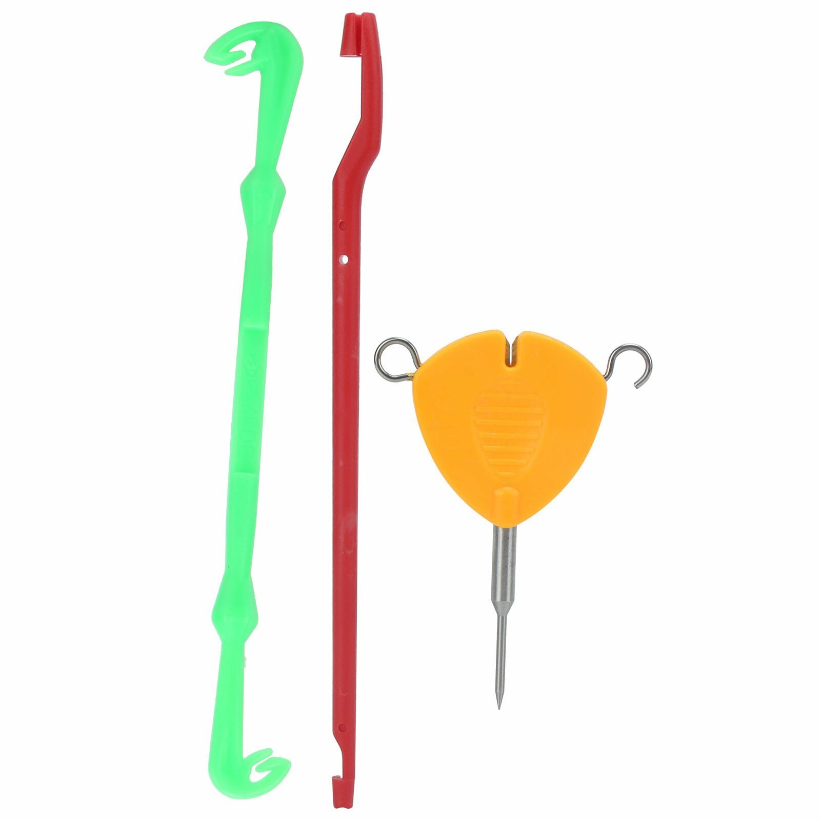 Рыболовная наживка, игла, крючок, съемник узлов, набор инструментов для завязывания узлов, набор инструментов для рыболовных наживок