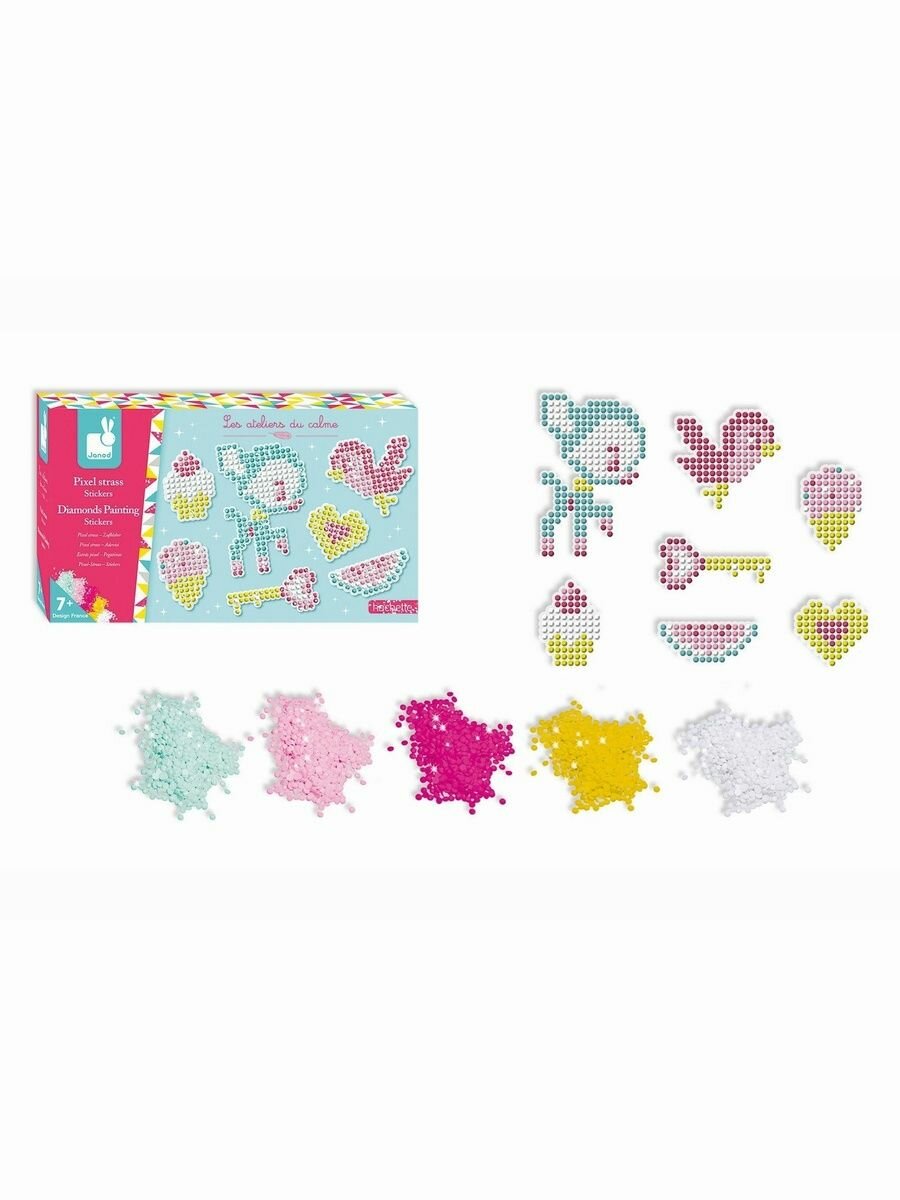 JANOD набор для декорирования стразами Пикси серия Hachette для детей от 7 лет
