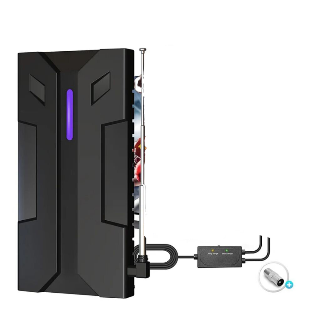 Мощный наружный и внутренний сильный сигнал HDTV DVBT2 HD 4K Полный телевизионный усилитель сигнала Цифровая антенна для телевидения высокого диапазона