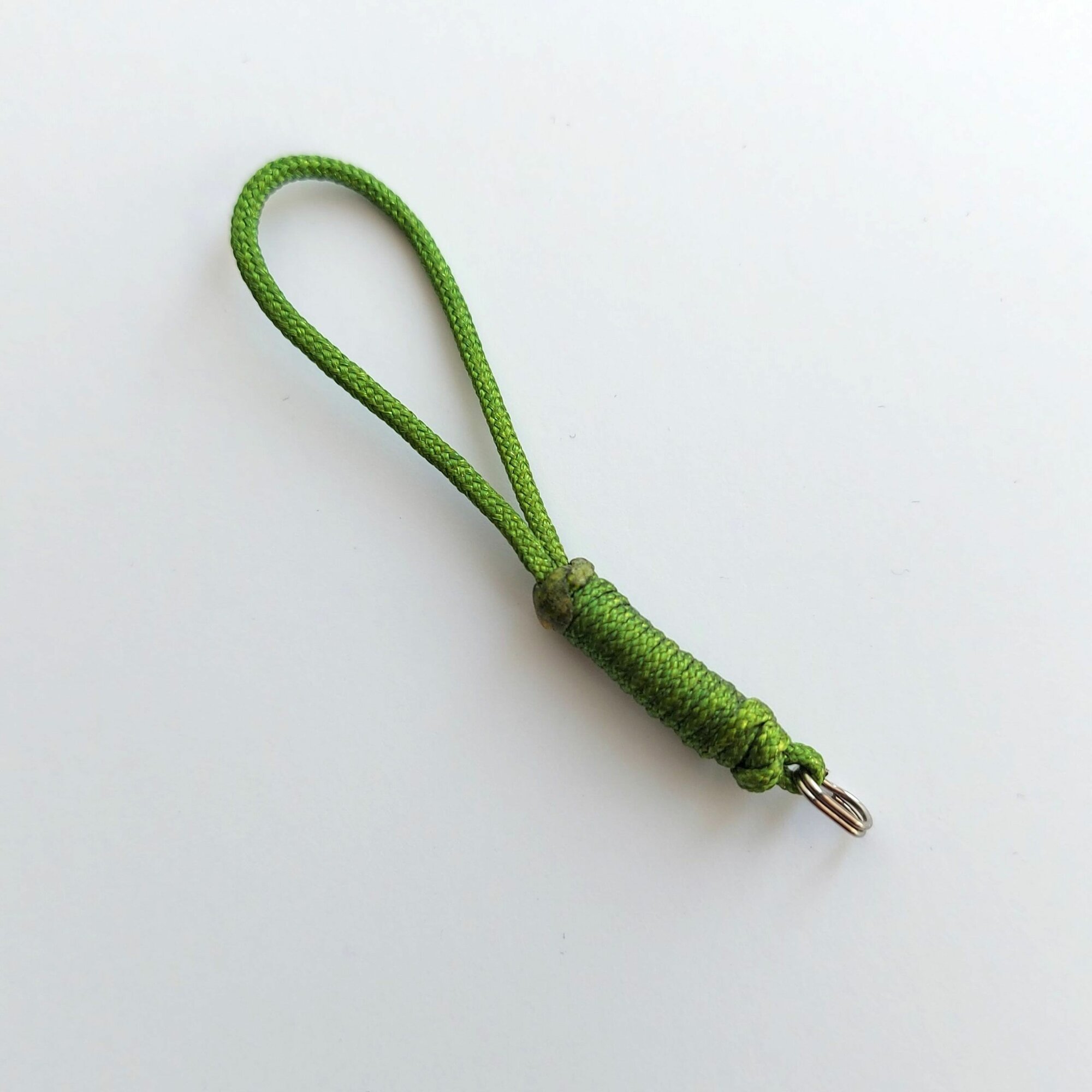 Карабин веревочный "Арабеск" для гимнастической палочки и ленты 6см, Зеленый, 1 шт