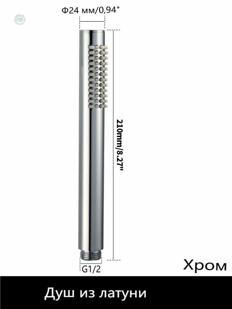 Лейка для душа высокого давления, медная экономичная насадка G1/2, сильная струя для быстрого смыва шампуня, подходит для мытья домашних животных, универсальная замена душевой лейки