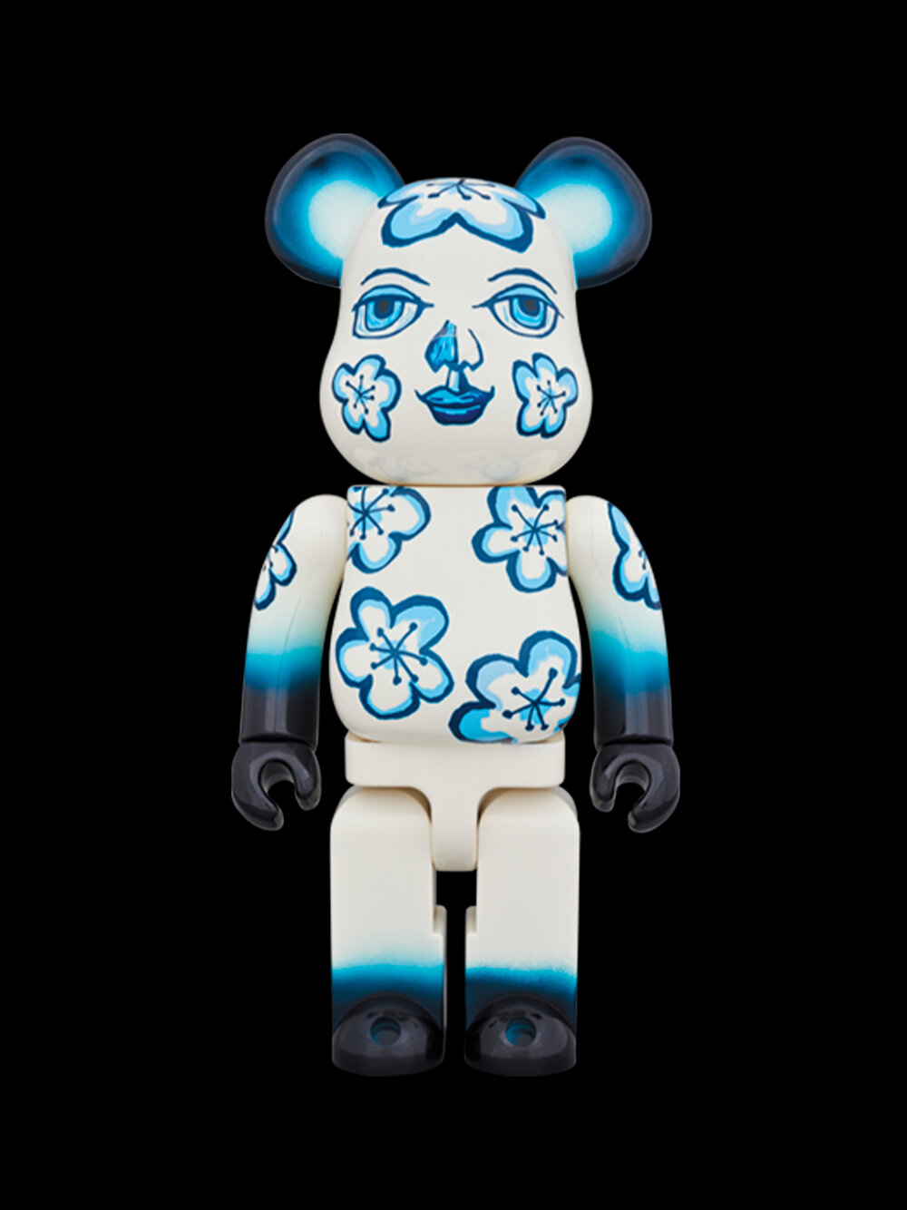 Коллекционная оригинальная фигура Bearbrick Masumi Hara 400% / 28 см высота / ABS пластик / Medicom Toy / Разноцветный