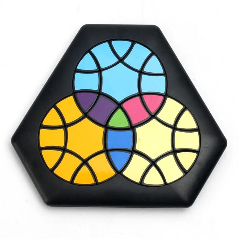 VeryPuzzle Hex Shaper 2D Трио, черный