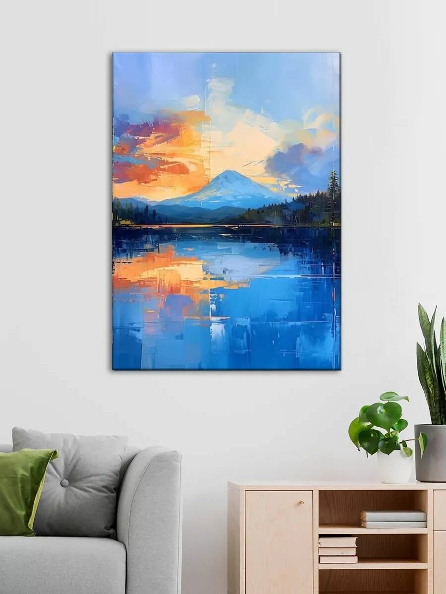 Картина на стену "Пейзажи природы маслом", 30х40 см